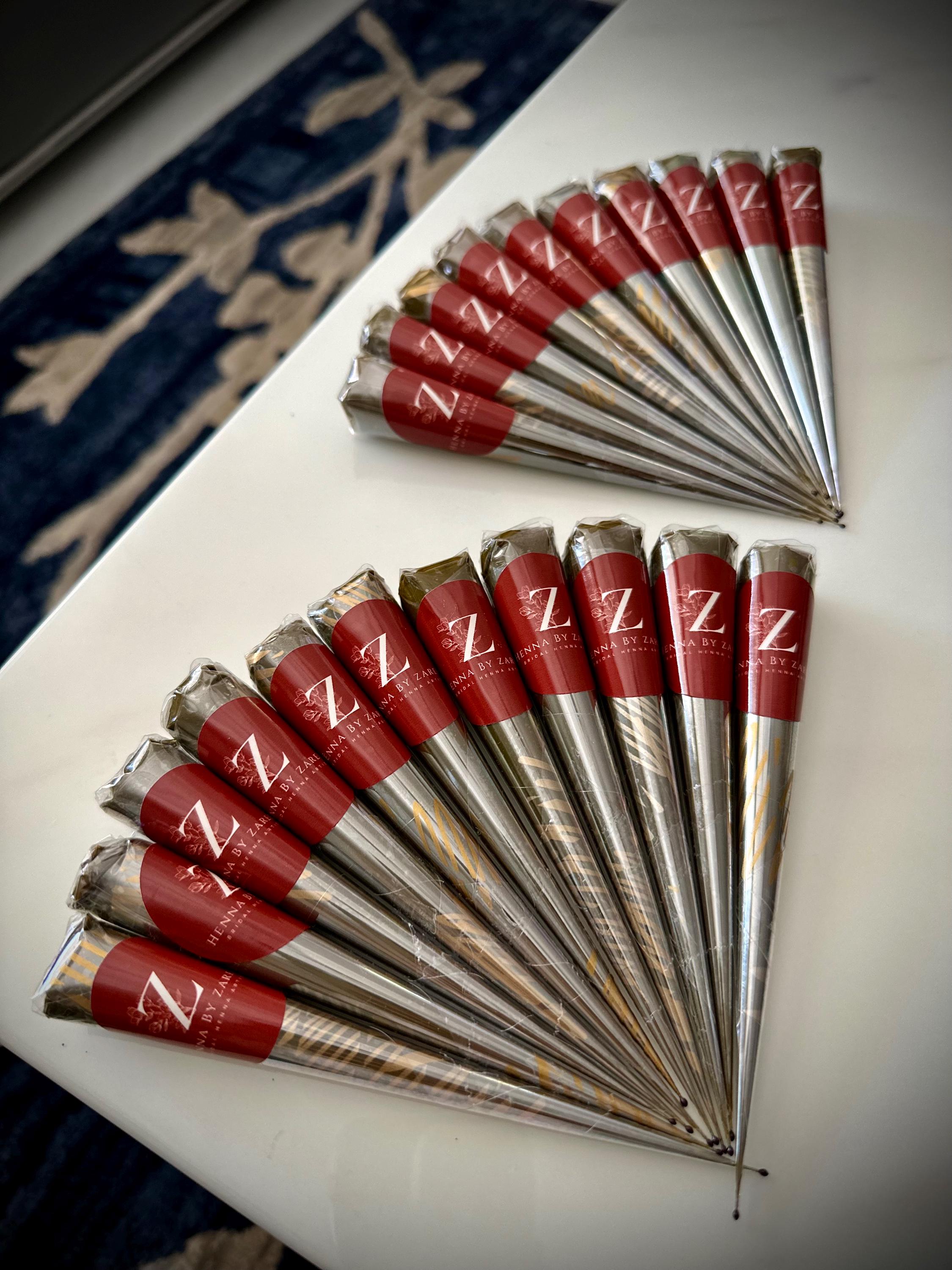 10 Henna Cones - Etsy
