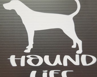 Hound Hunting Decal - Etsy