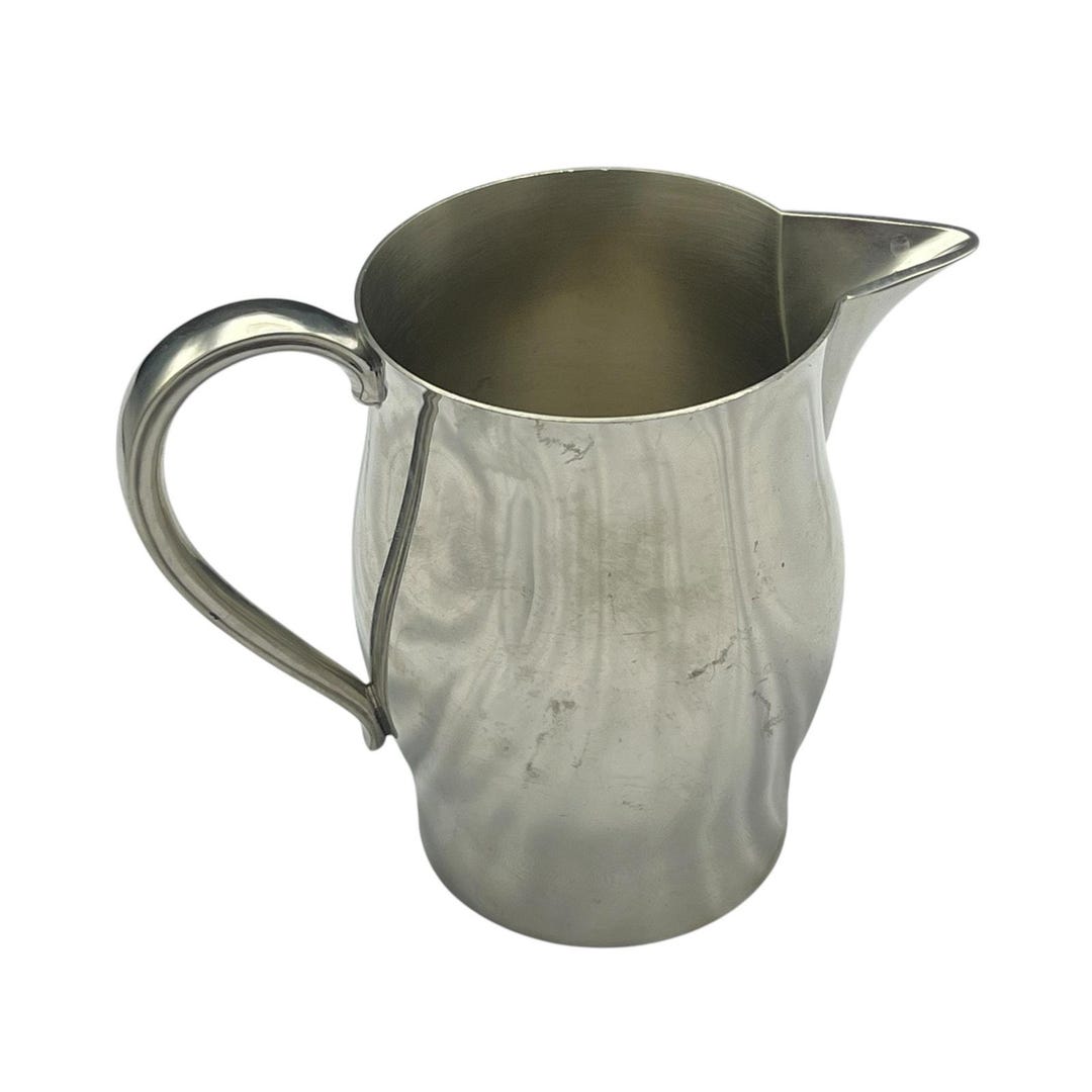 Cartier Pewter Pitcher 7 Inches Vintage Water Jug Barware - Etsy