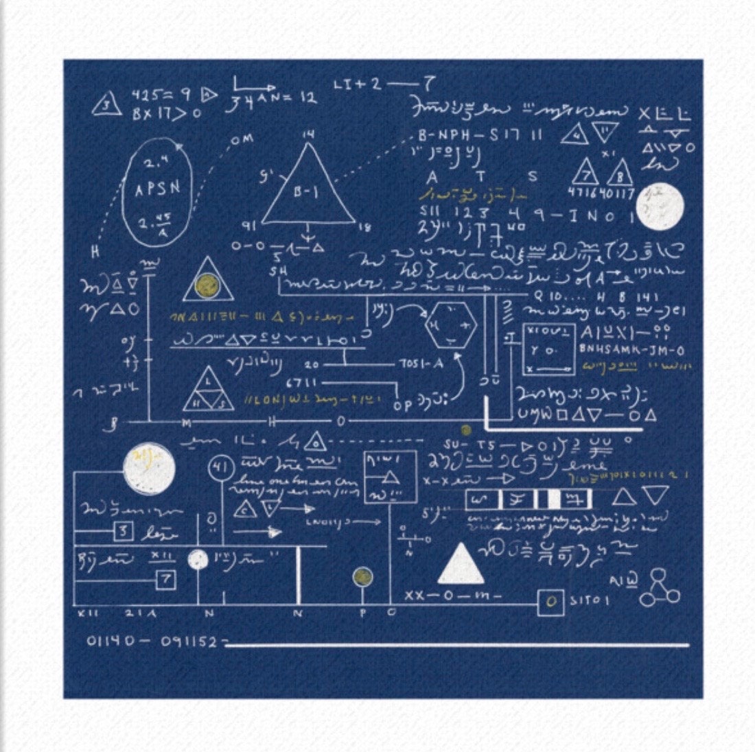 Schematics Formula Mathematics Hieroglyphs Mi'kmaq - Etsy