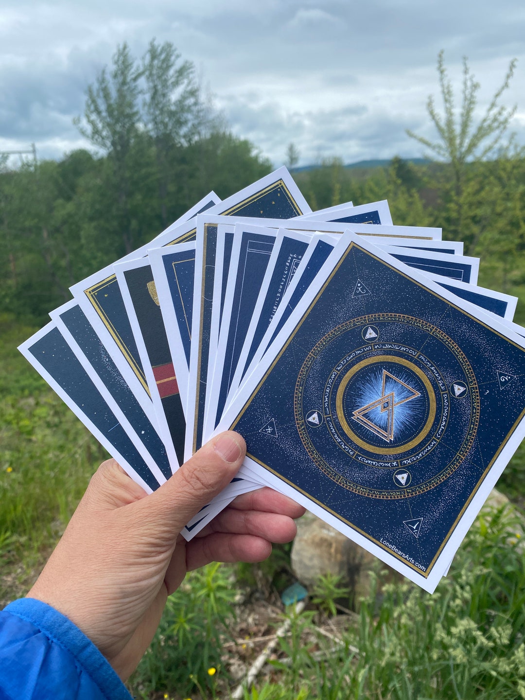 Native American Art Cards, Star Art, Postcards, Full Set, Blank on Back ...