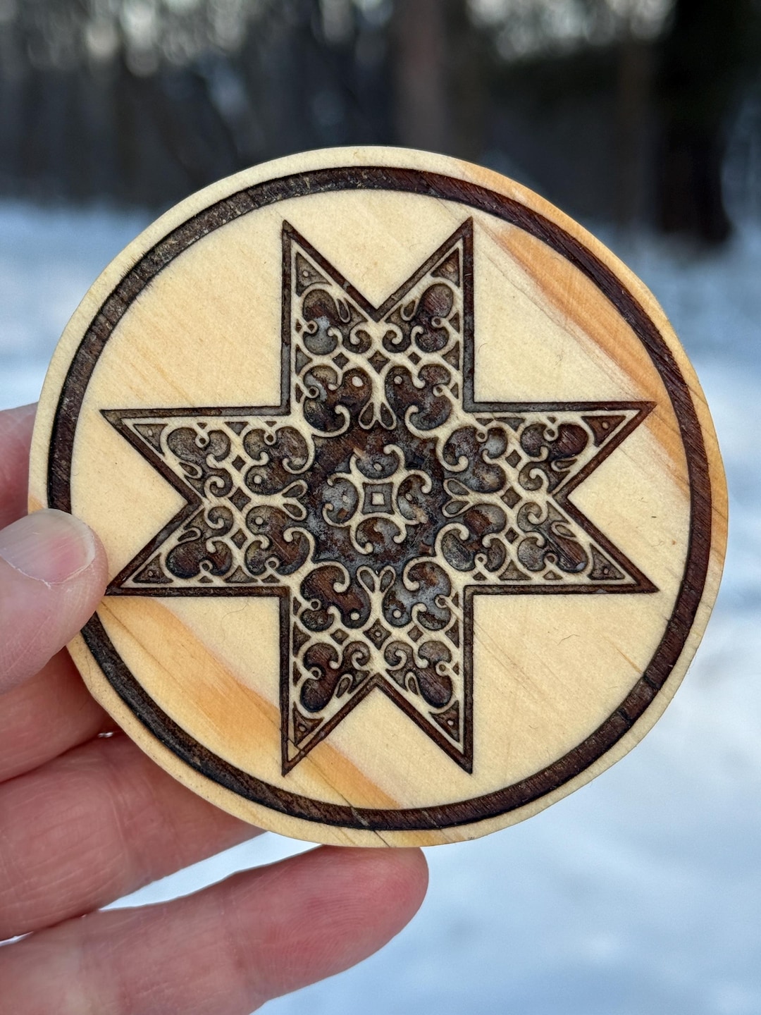 Eight Pointed Star, Mi'kmaq Native American Design, Northern Star ...