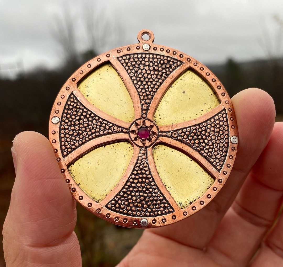 Templar's Cross, Mi'kmaq Native American, Knights Templar, Gold and ...