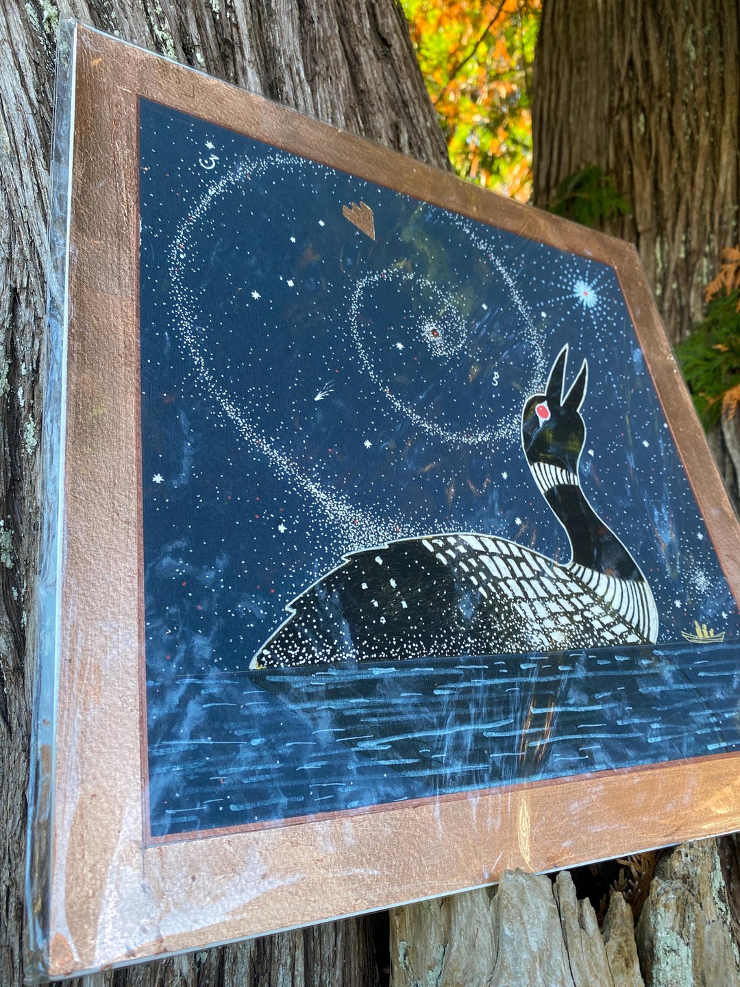 Copper Leafed, One of a Kind, Loon's Cry to the Universe, Mi'kmaq ...