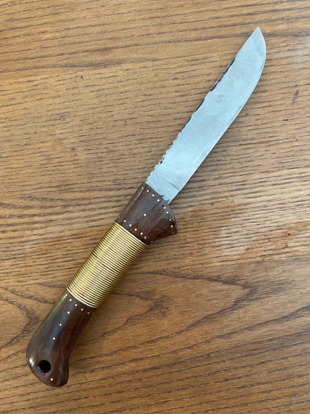 Mi'kmaq Knife, Handmade Native American All Purpose Hunting Knife ...