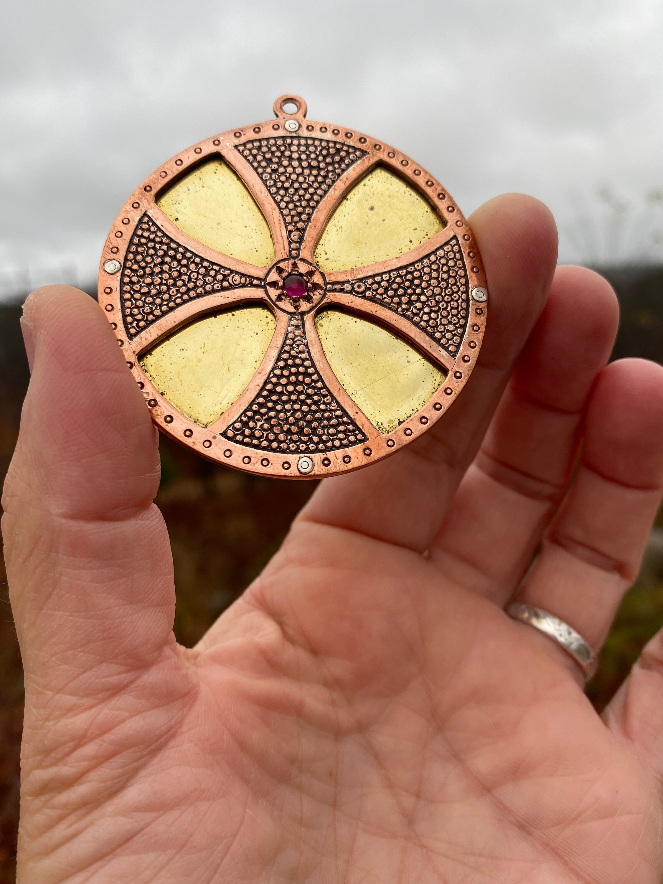 Templar's Cross, Mi'kmaq Native American, Knights Templar, Gold and ...