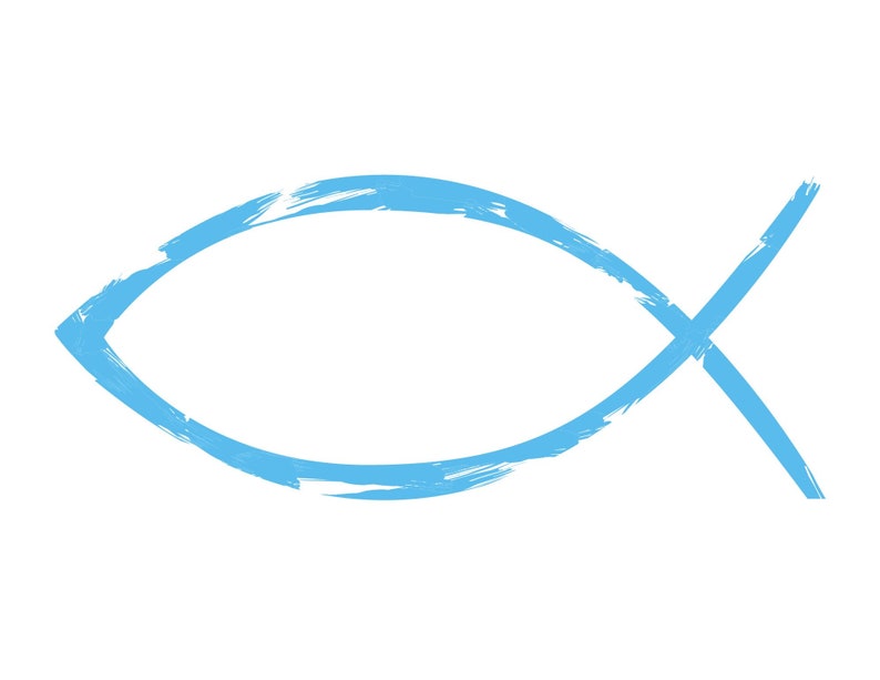 Christlicher Fisch SVG Sofortiger Download SVG, PNG, Jpg digitaler ...
