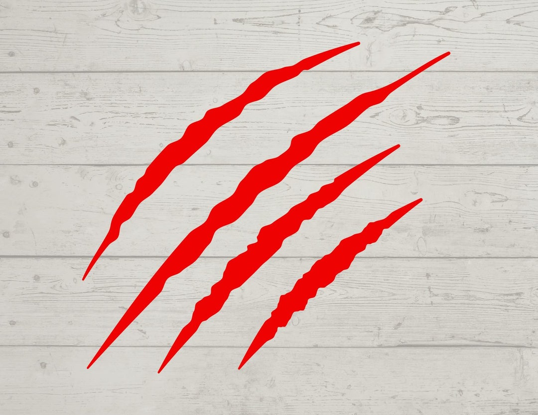 Claw Marks SVG Instant Download SVG, PNG, Jpg Digital Download - Etsy