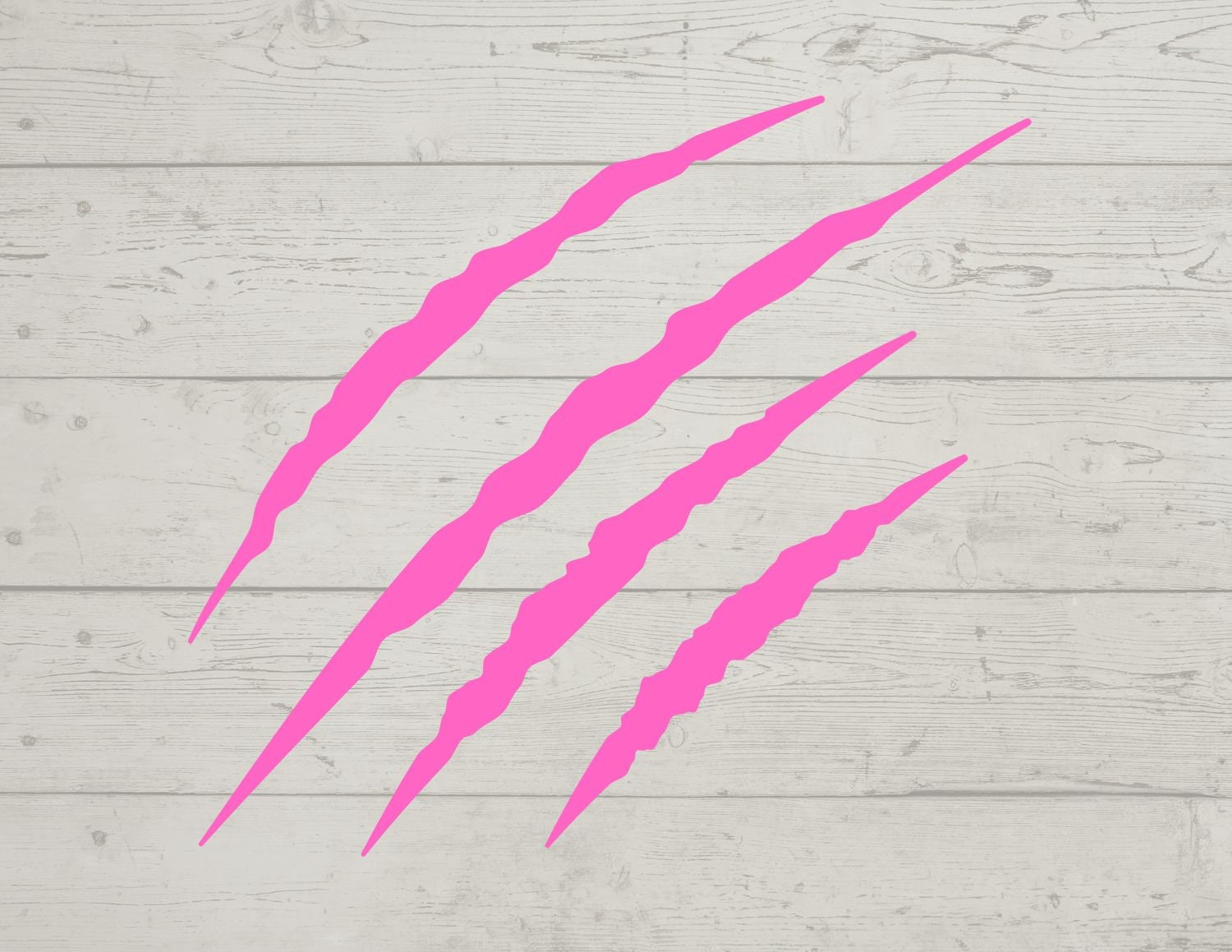 Claw Marks Pink SVG Instant Download SVG, PNG, Jpg Digital Download ...