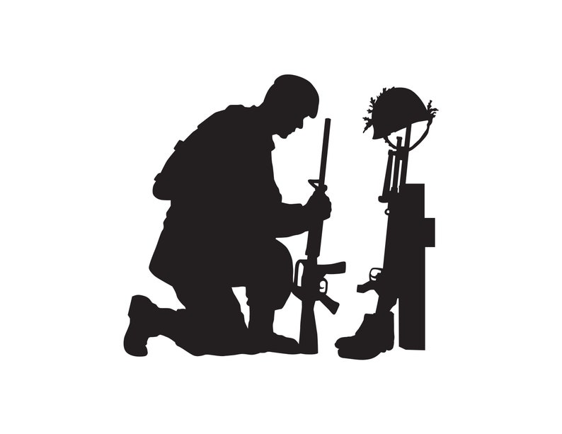 Fallen Soldier SVG Instant Download SVG PNG Jpg Digital - Etsy