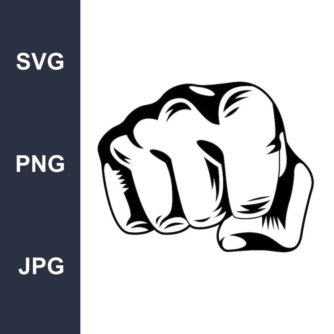 Fist SVG Instant Download SVG, PNG, Jpg Digital Download - Etsy