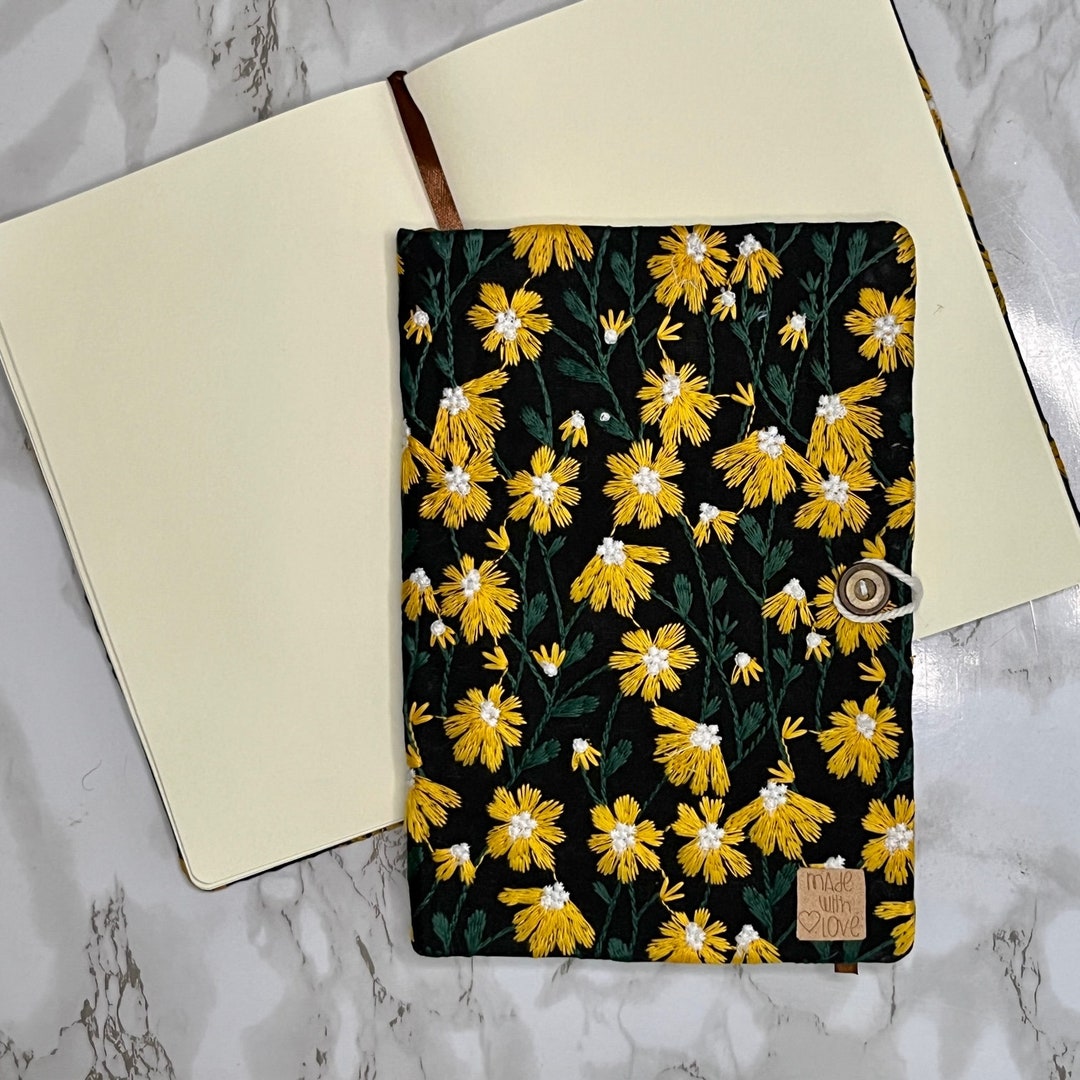 Cloth Notebooks Hand Embroidered, Painted, or Embossed - Etsy