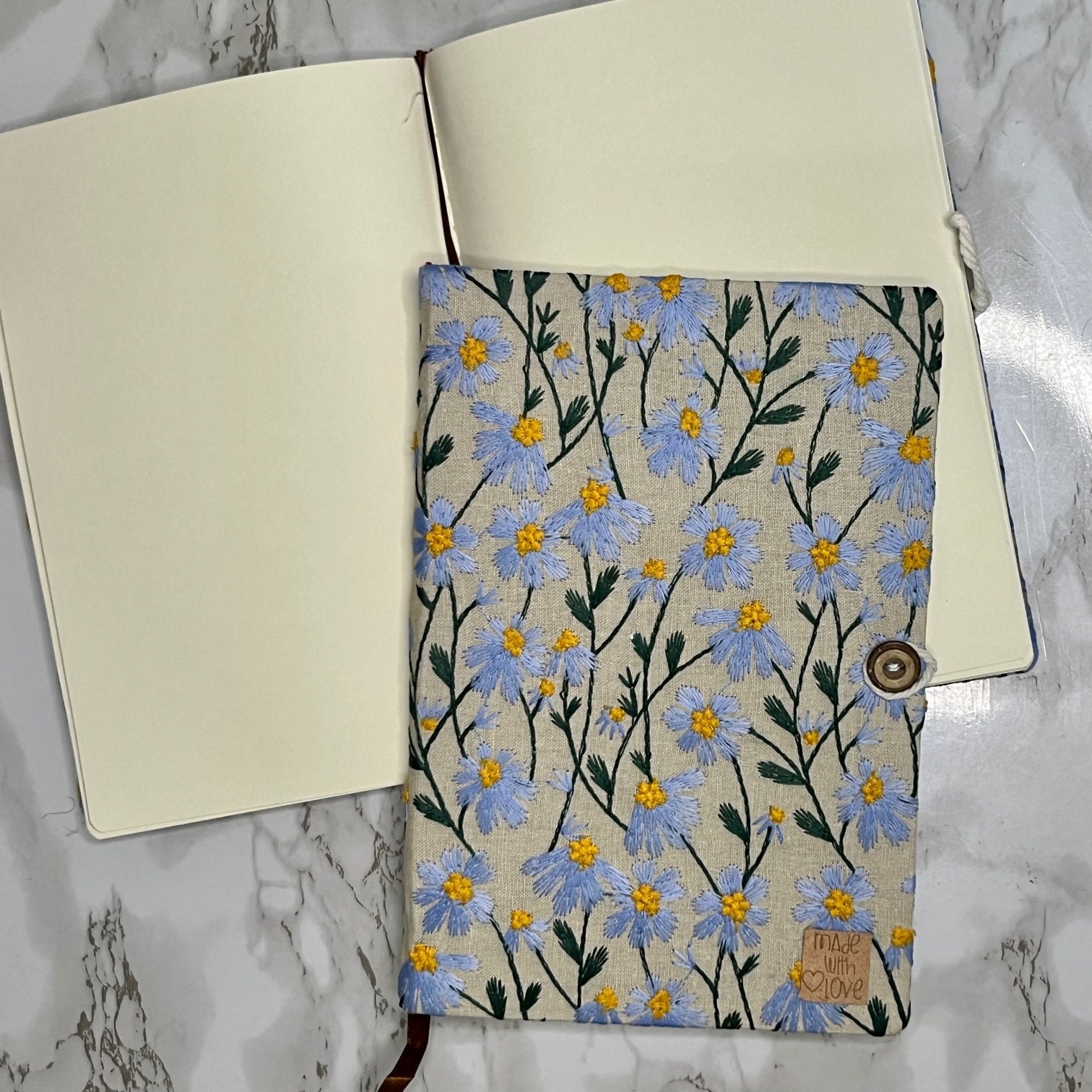 Cloth Notebooks Hand Embroidered, Painted, or Embossed - Etsy
