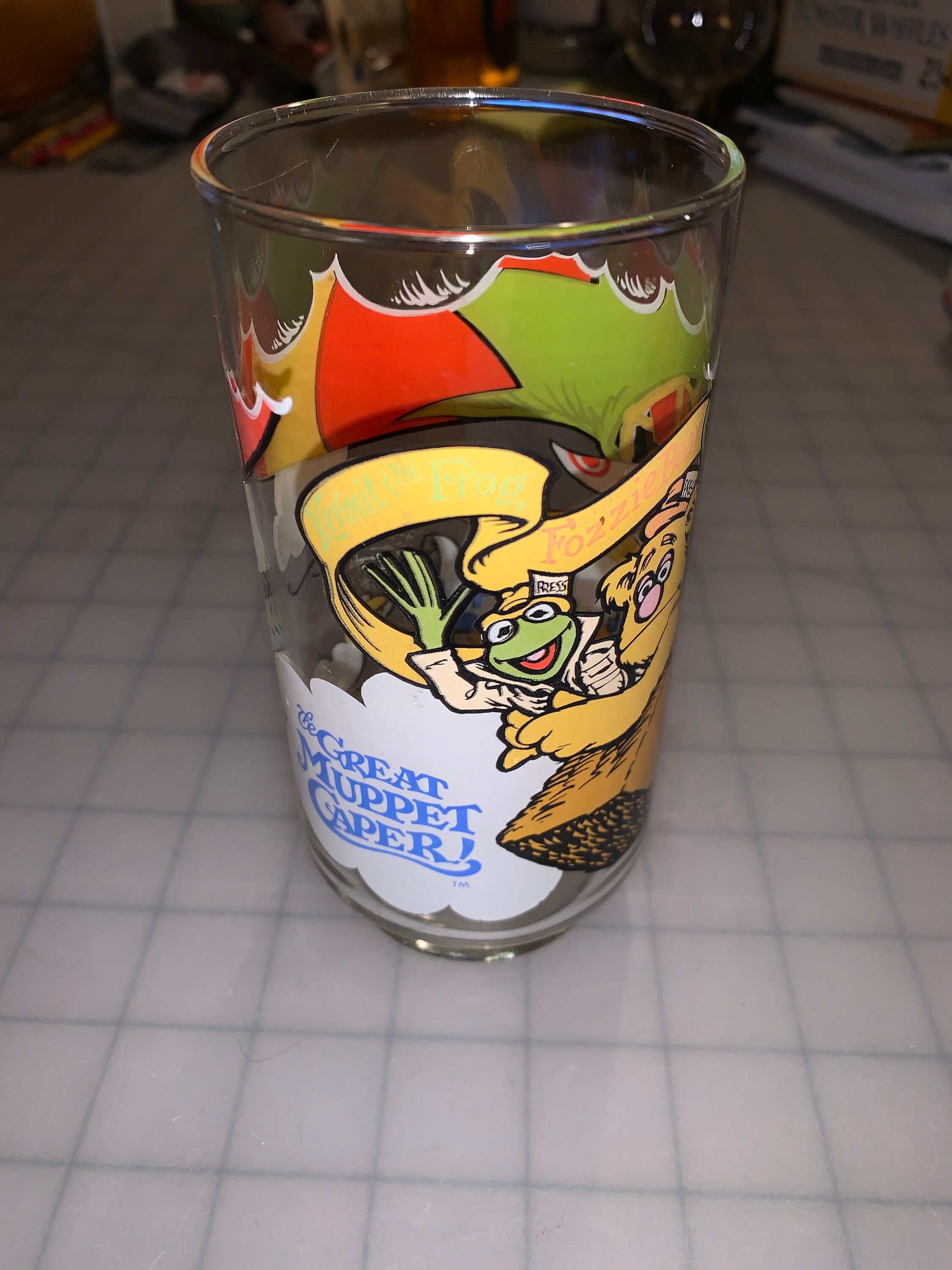 1981 Muppet Mcdonalds Glass, the Great Muppet Caper Glass - Etsy