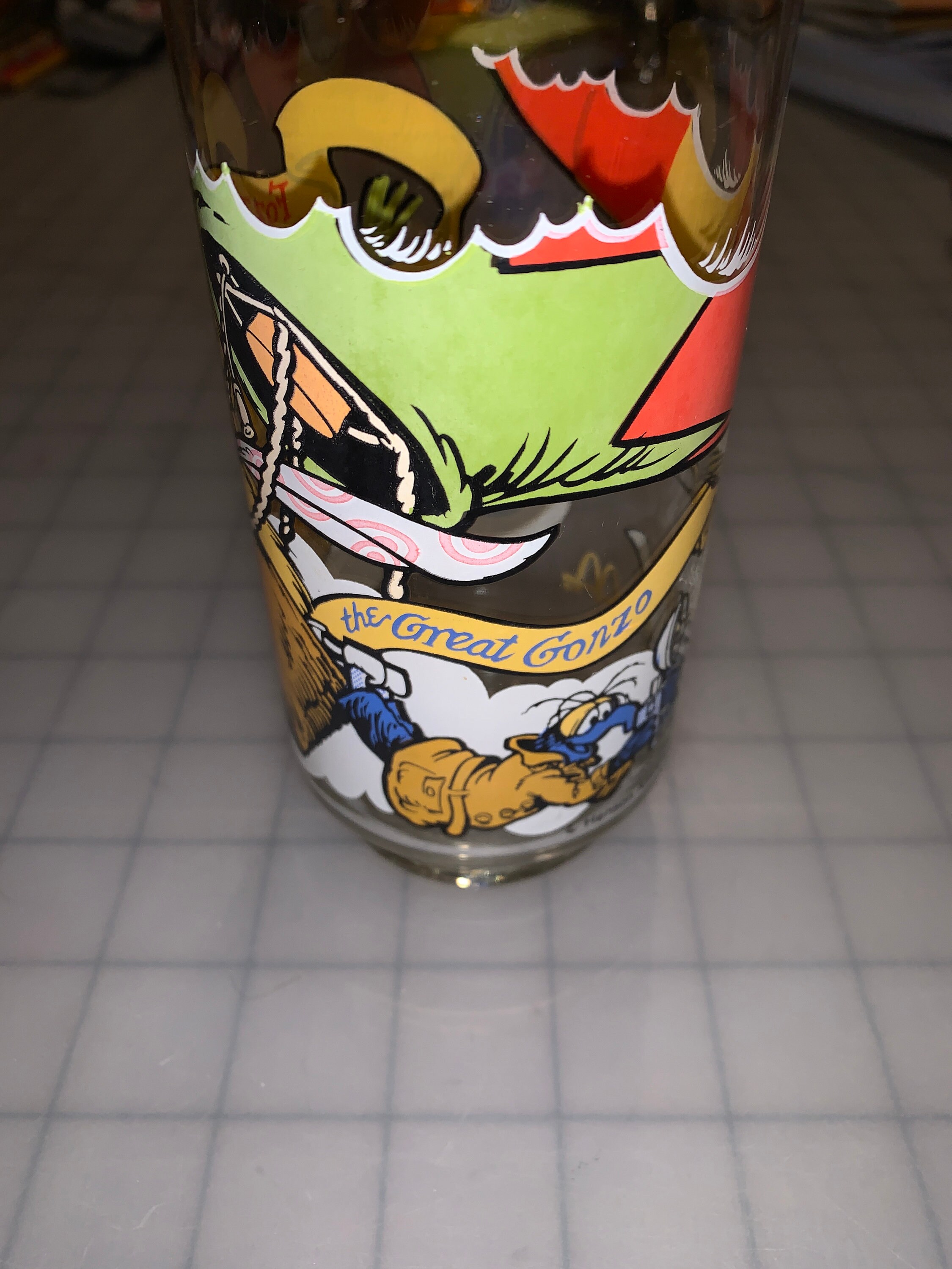 1981 Muppet Mcdonalds Glass, the Great Muppet Caper Glass - Etsy
