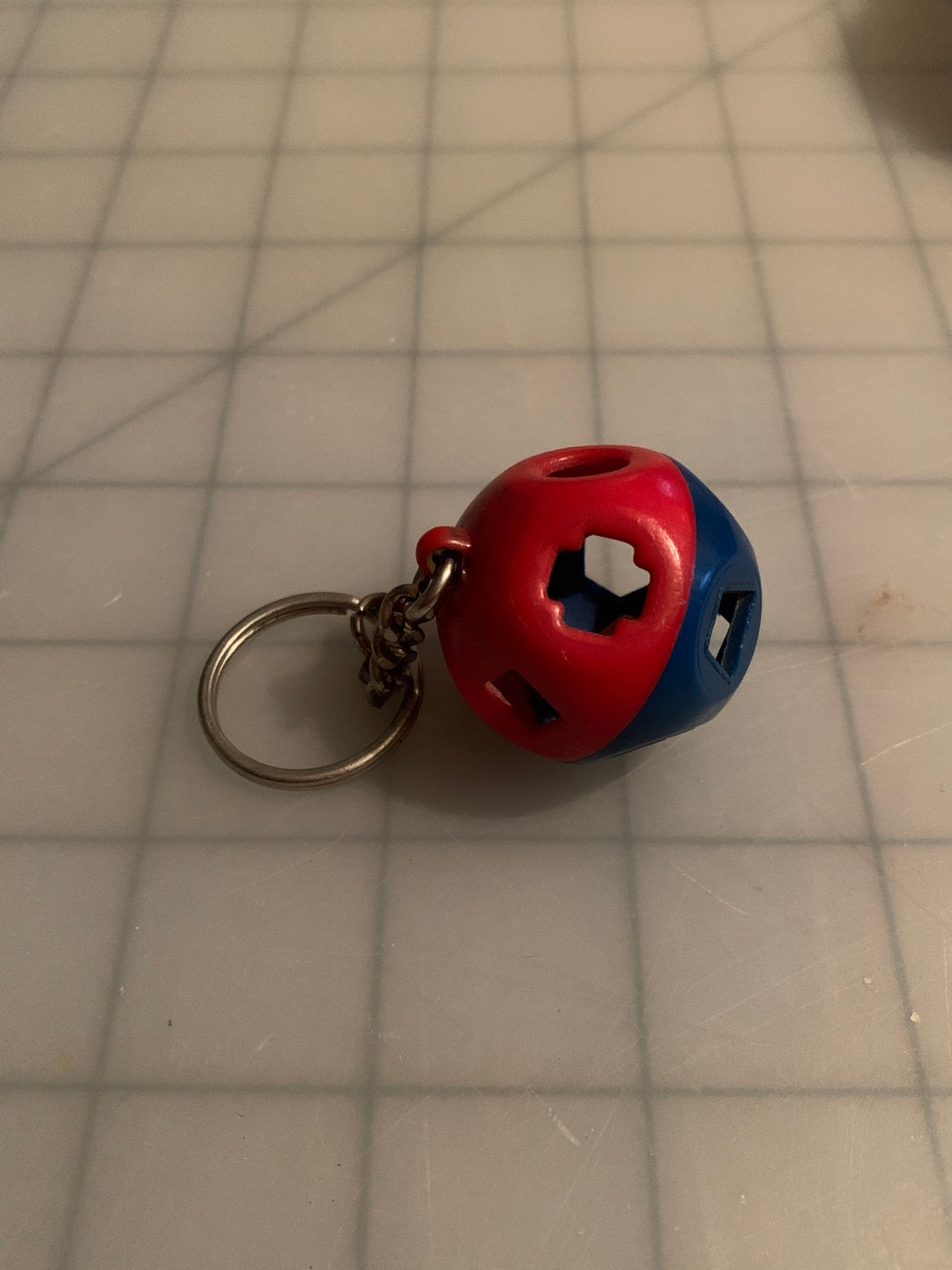 Vintage Tupperware Keychain, Mini Sorting Toy Keychain - Etsy