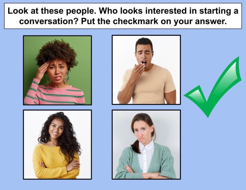 Reading Body Language & Facial Expressions - PDF / Google Slides - Etsy