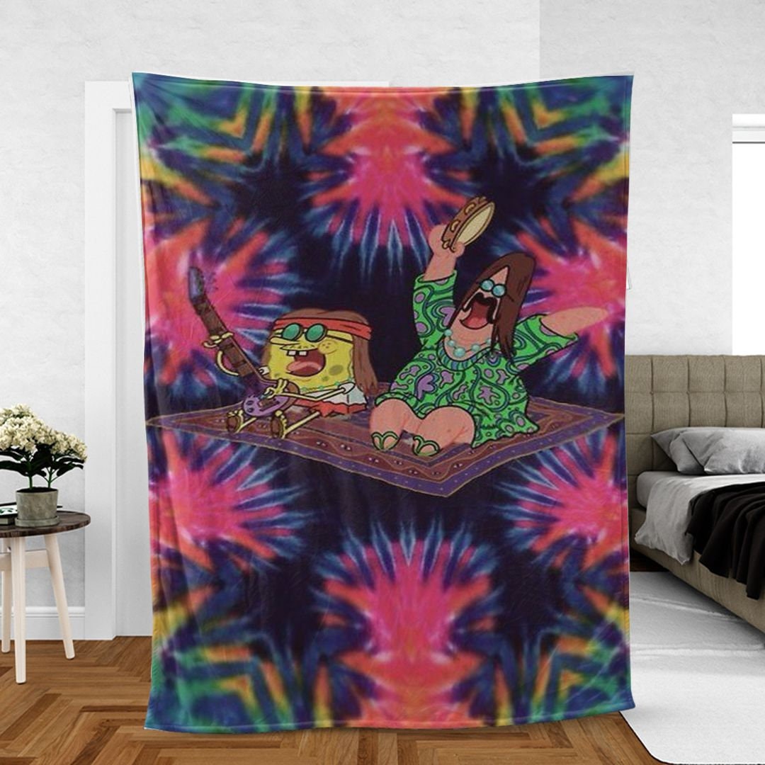 Spongebob Fan Gift Spongebob and Patrick Hippie Soup Comfy - Etsy