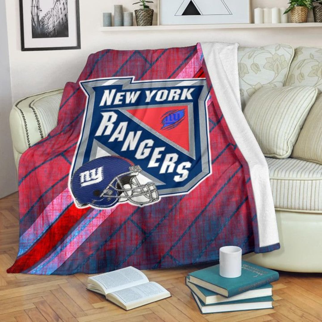 NY Glants American Football Team Fleece Blanket NY Rangers - Etsy