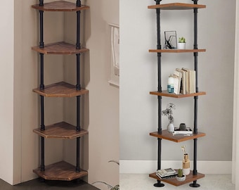 Corner Pipe Shelf | Etsy