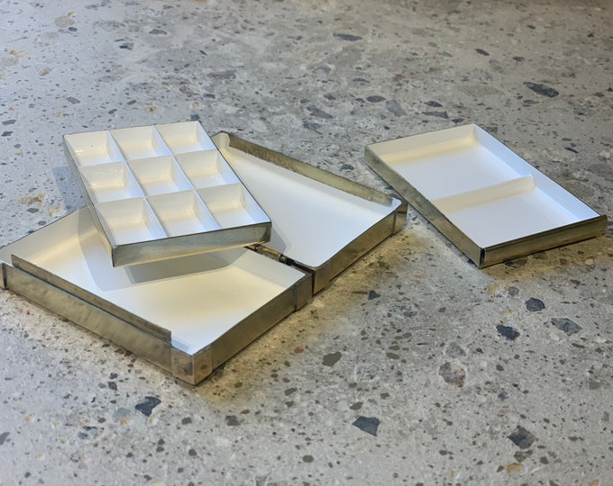 Brass Palette, Brass Watercolour Box, Watercolor Palette, Artist ...