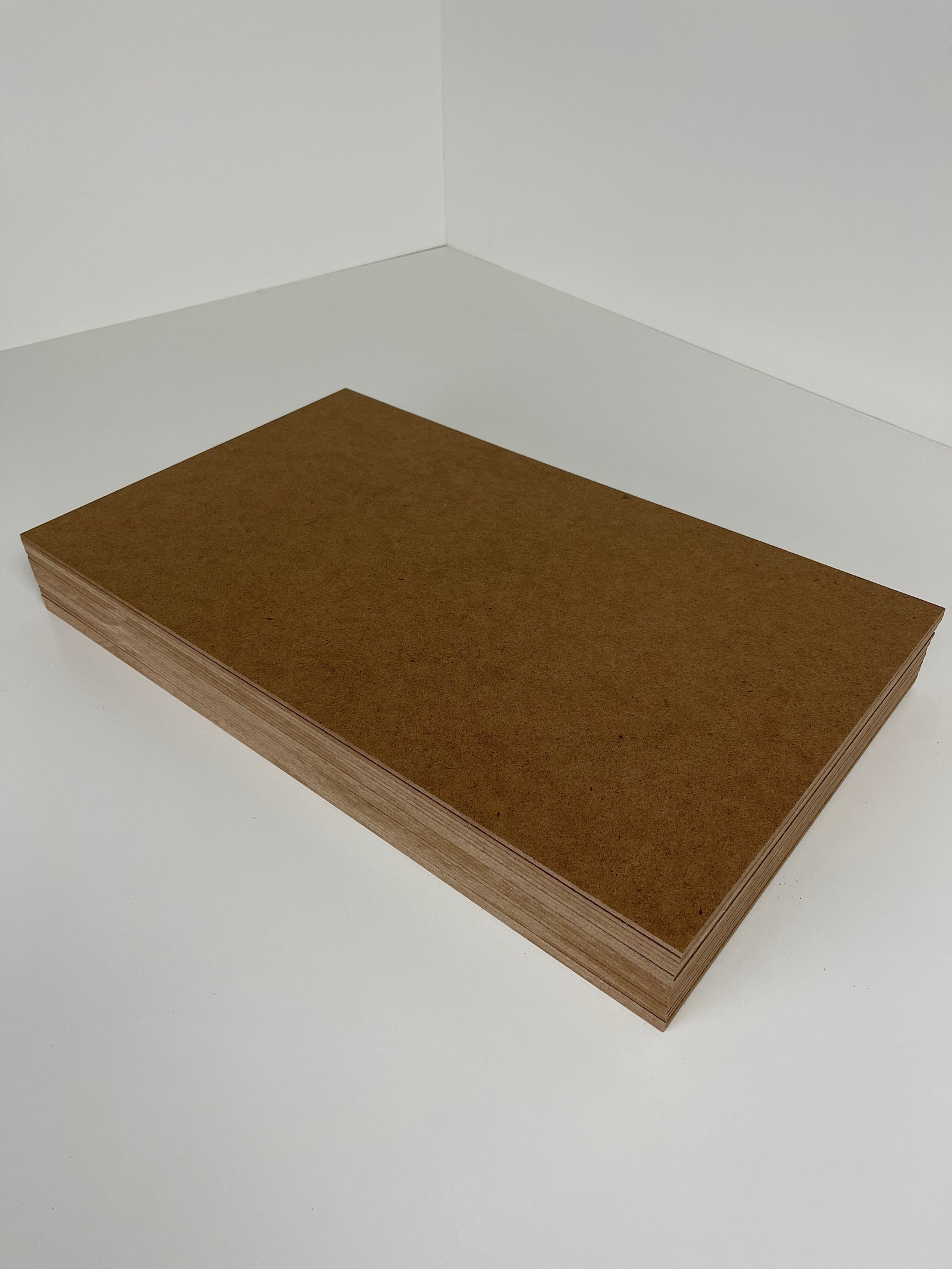 1/8 " MDF Sheets 11.75 X 20 ( Pack of 20 ) Dark Medium Draft Board ...