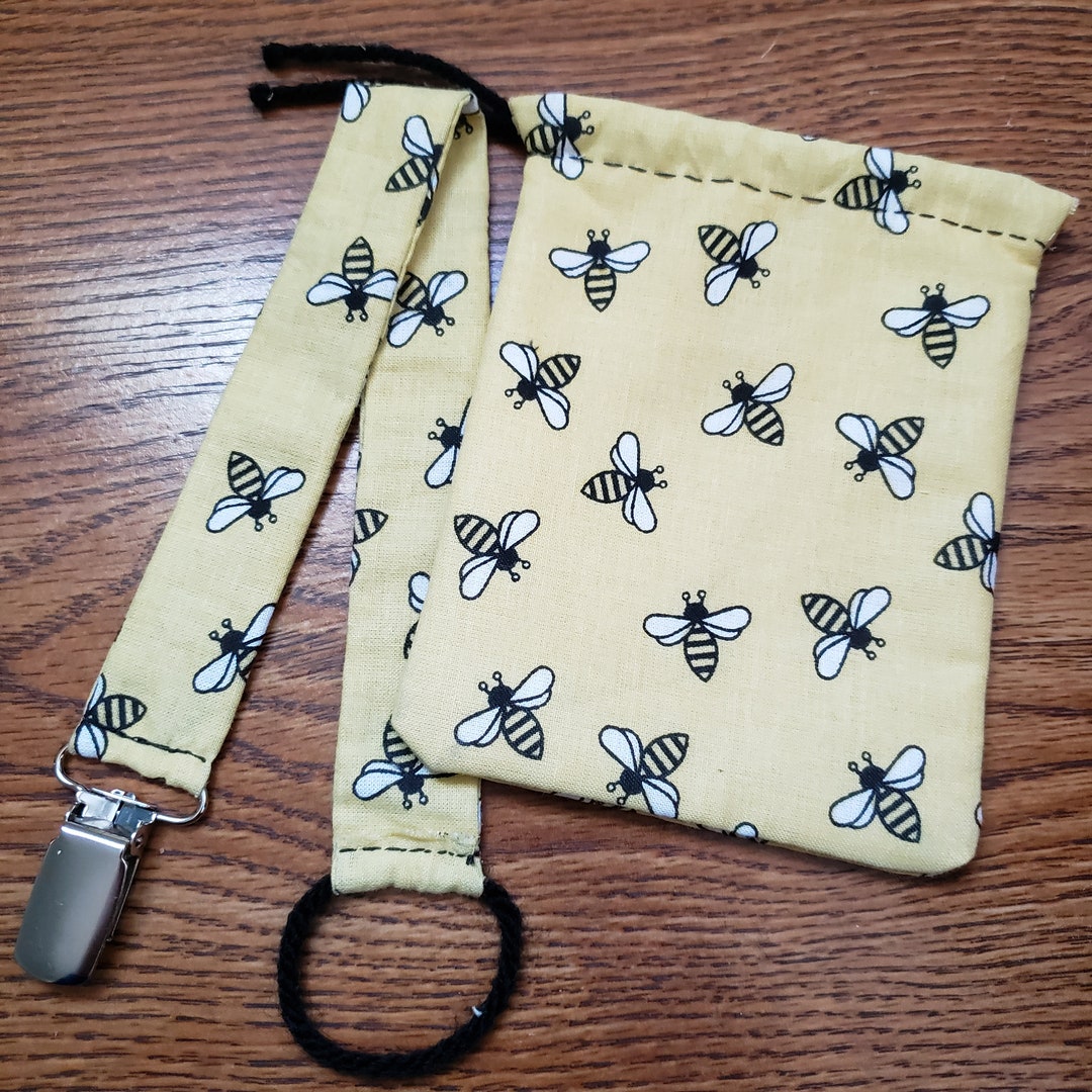 Busy Bee Pacifier Set Little Space/age Play Accessories - Etsy