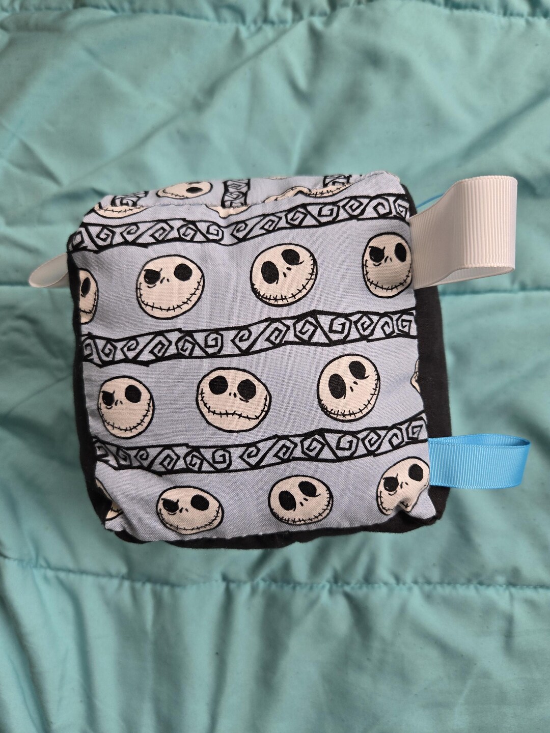 Medium Skeleton Man Adult Sensory Cube Toy Little Space/age Play ...