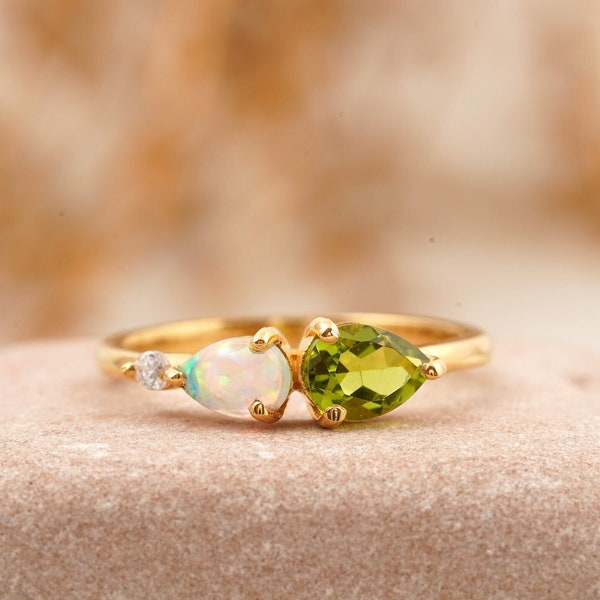 Opal and Peridot - Etsy