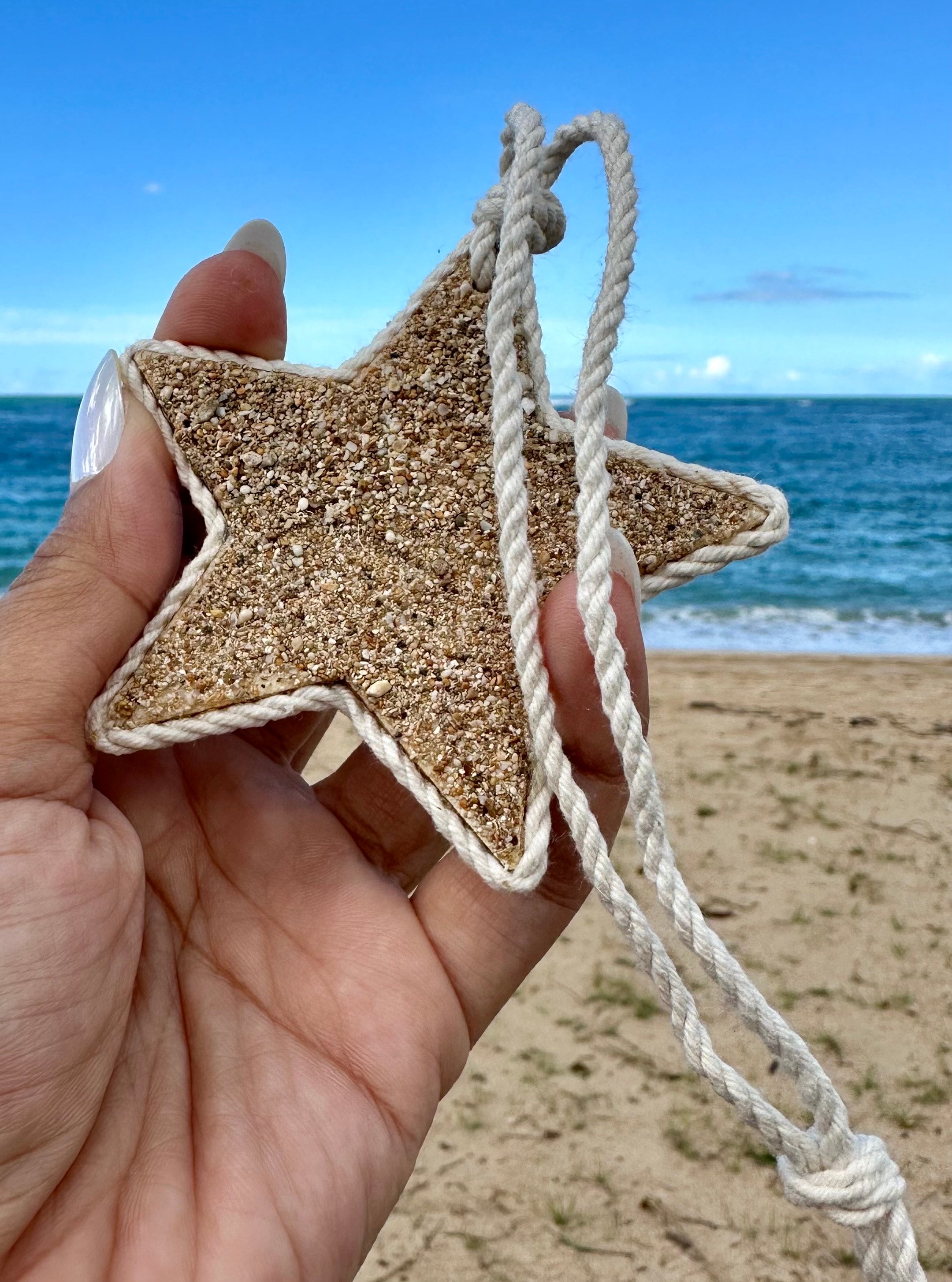 Simple White Shells Star Ornament - Etsy