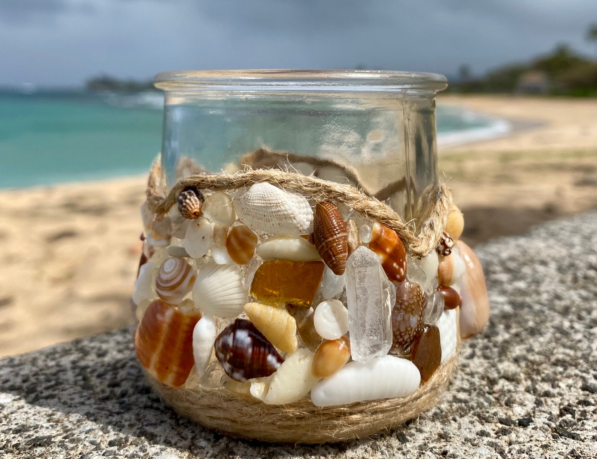 Sandys Beach Candle Holder - Etsy