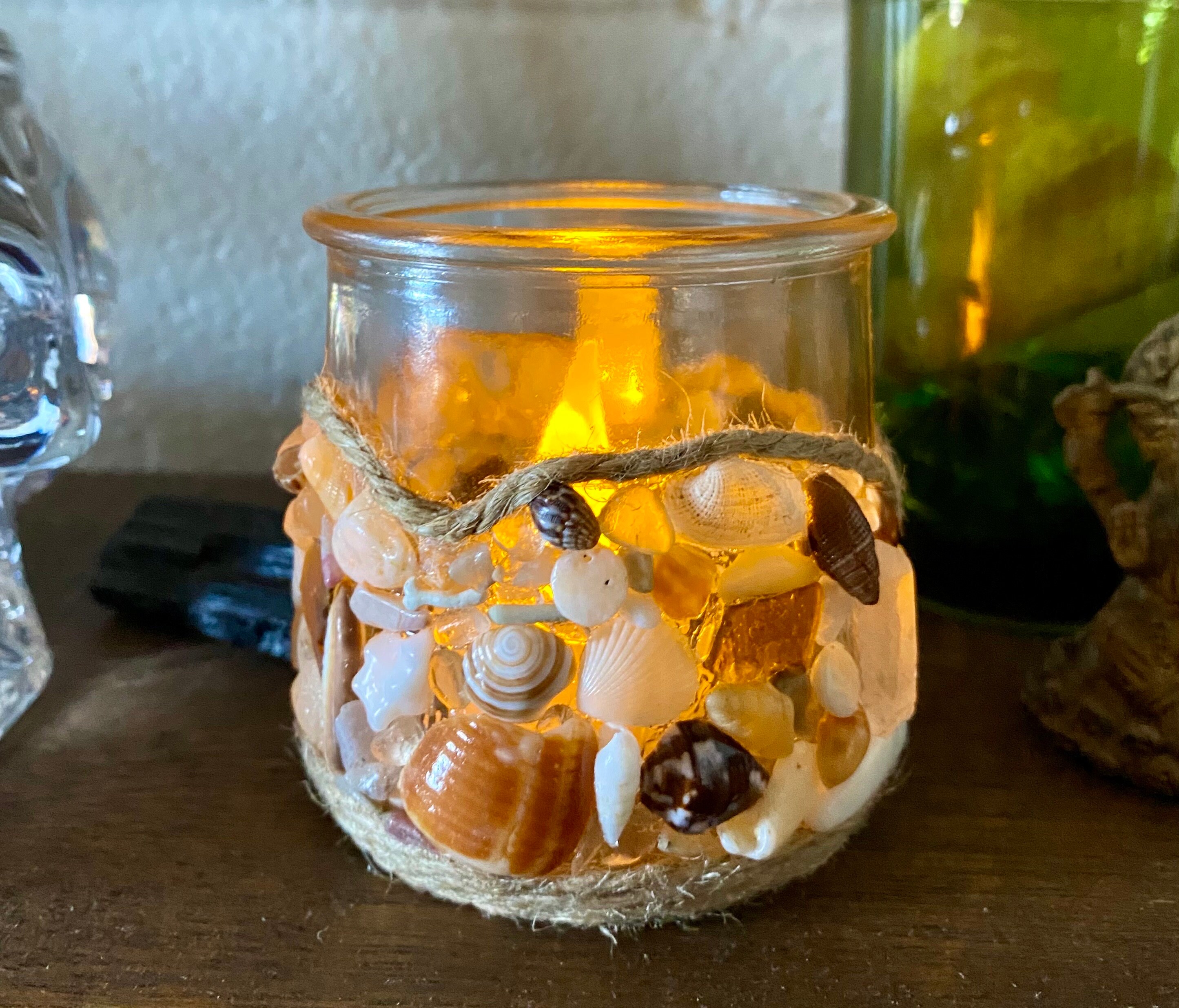 Sandys Beach Candle Holder - Etsy