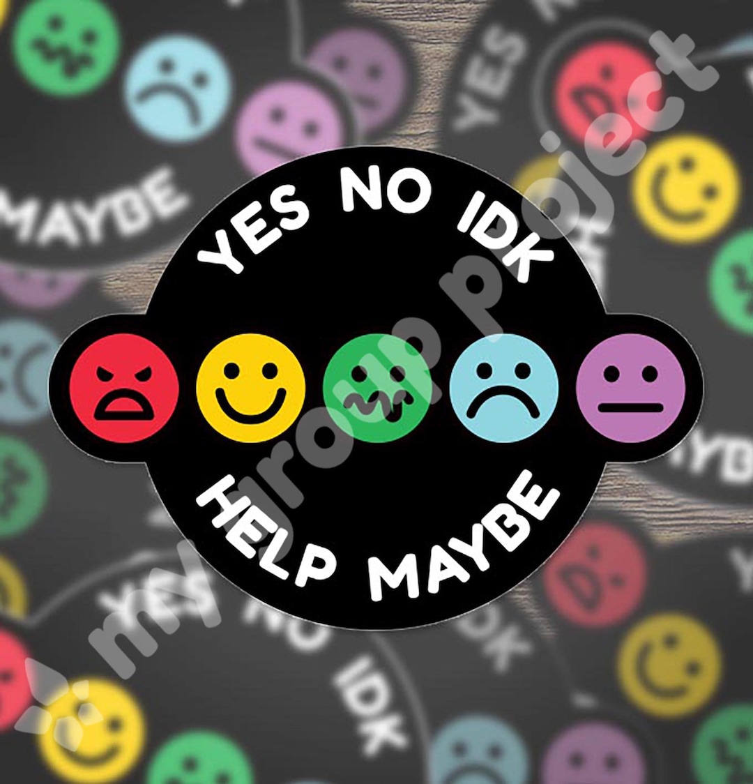 Communication Sticker - Etsy