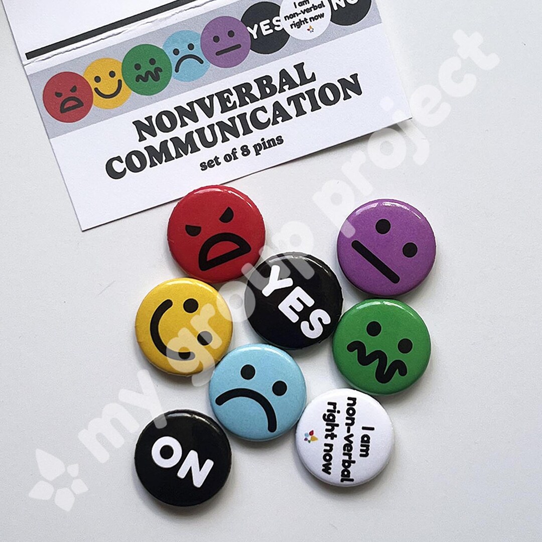 Communication Pin Set - Etsy