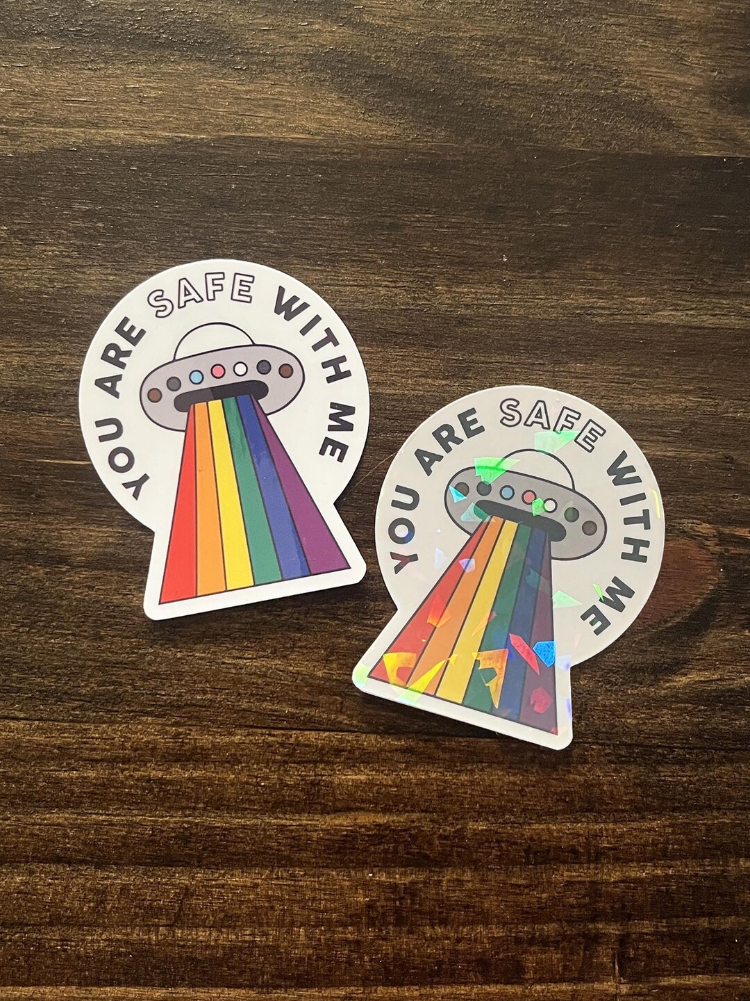 You Are Safe With Me Sticker | Pride | Ally LGBTQIA+ - Etsy