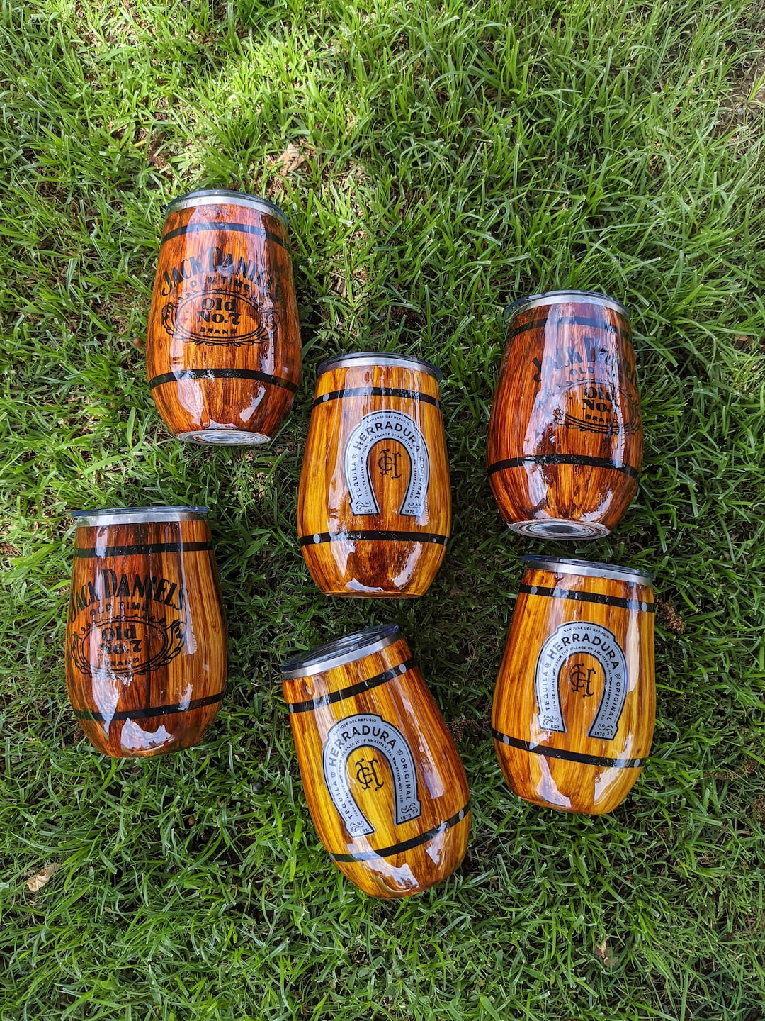 Whiskey Barrel Wine Tumbler Whiskey Barrel Cups, Whiskey Barrels, Wine ...