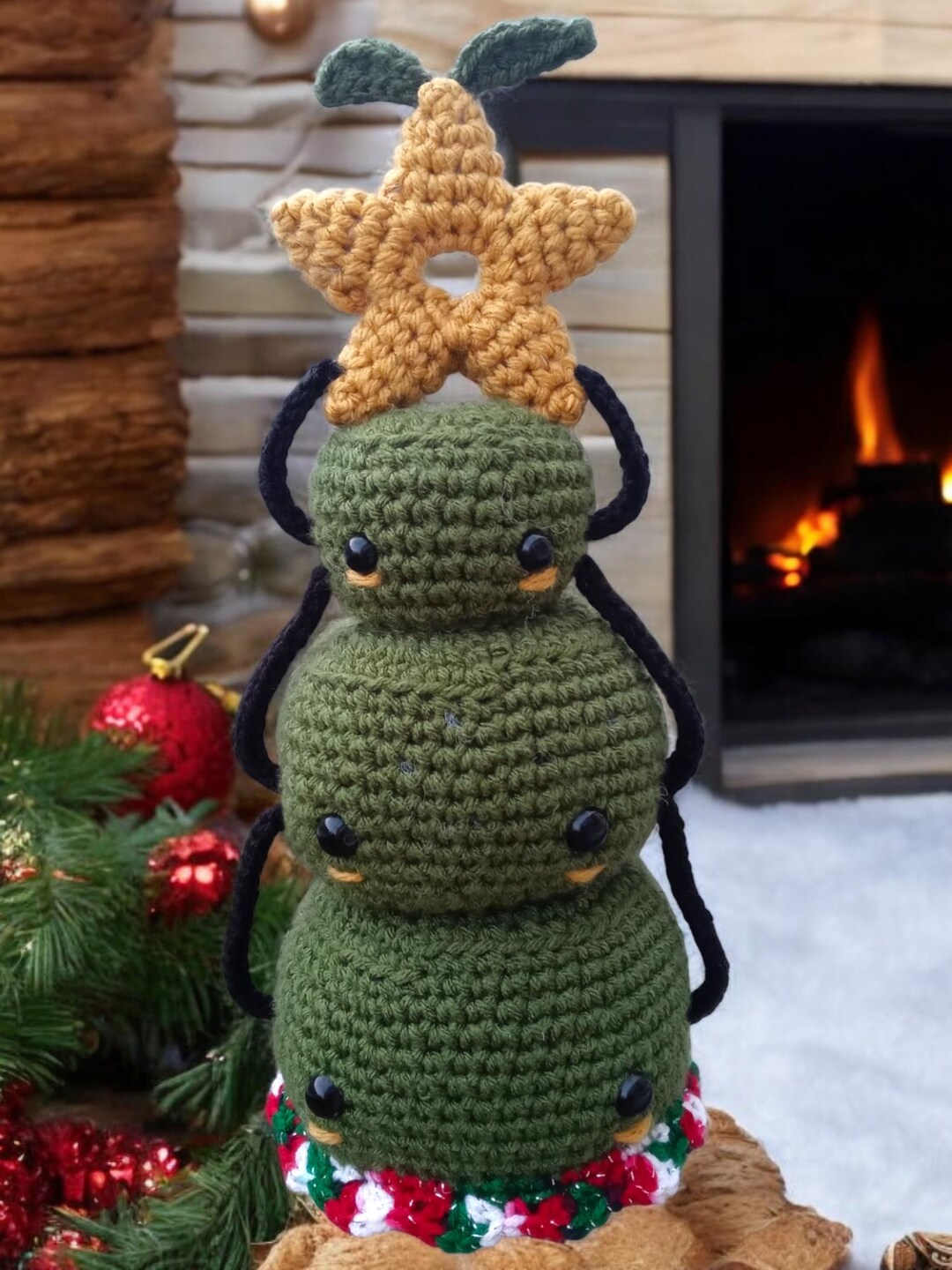 Crochet Junimo Tree With Stardrop Topper - Etsy