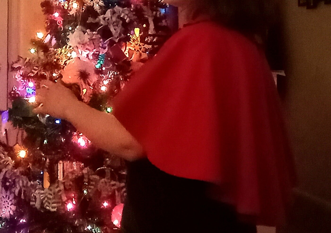 Cute Holiday Capelet - Etsy
