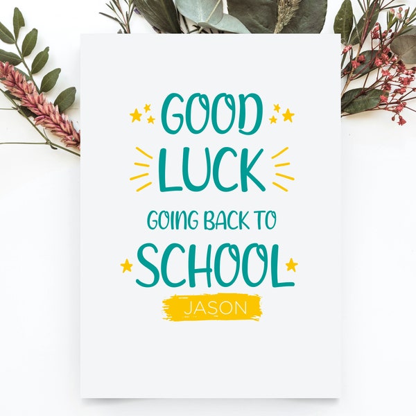 Back to School Cards - Etsy