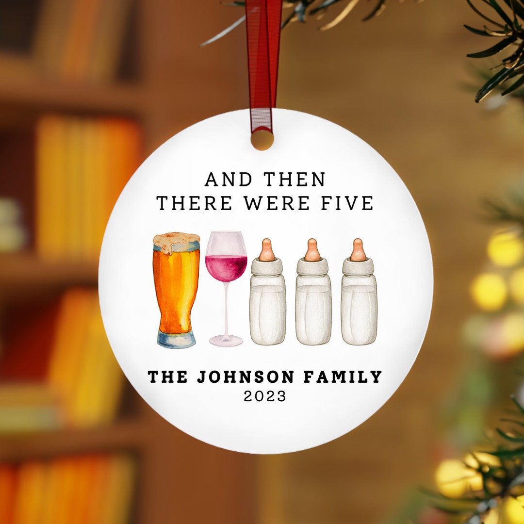 Personalized Triplets First Christmas Ornament, Custom Triplet ...