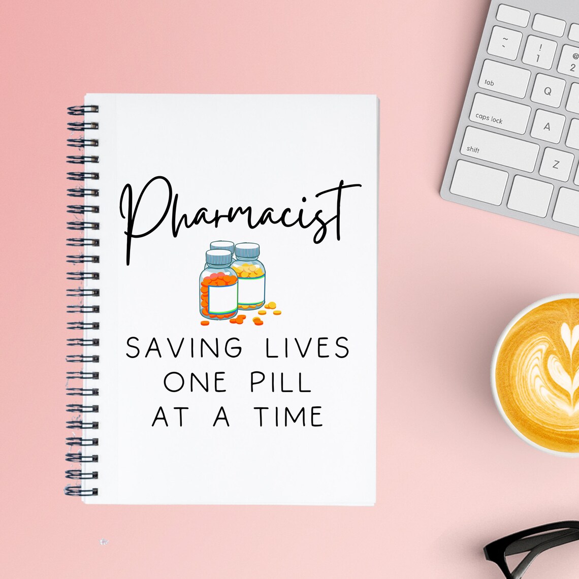 Pharmacist Graduation Notebook, Pharmacy Thank You Gift, Pharmacy ...