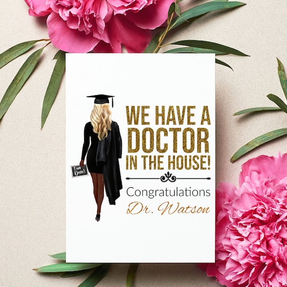 Doctorate Graduation Cards