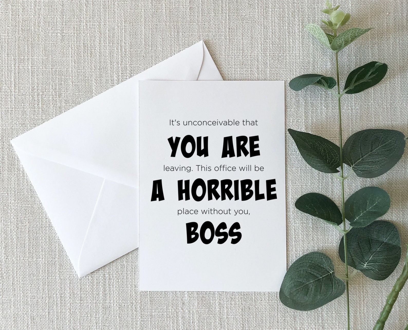 Boss Leaving Gift for Man Farewell Cards for Boss Farewell - Etsy