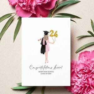 2024 Graduate Congratulations Card, Graduation Senior Class of 2024 ...