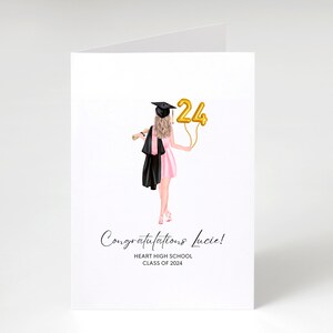 2024 Graduate Congratulations Card, Graduation Senior Class of 2024 ...