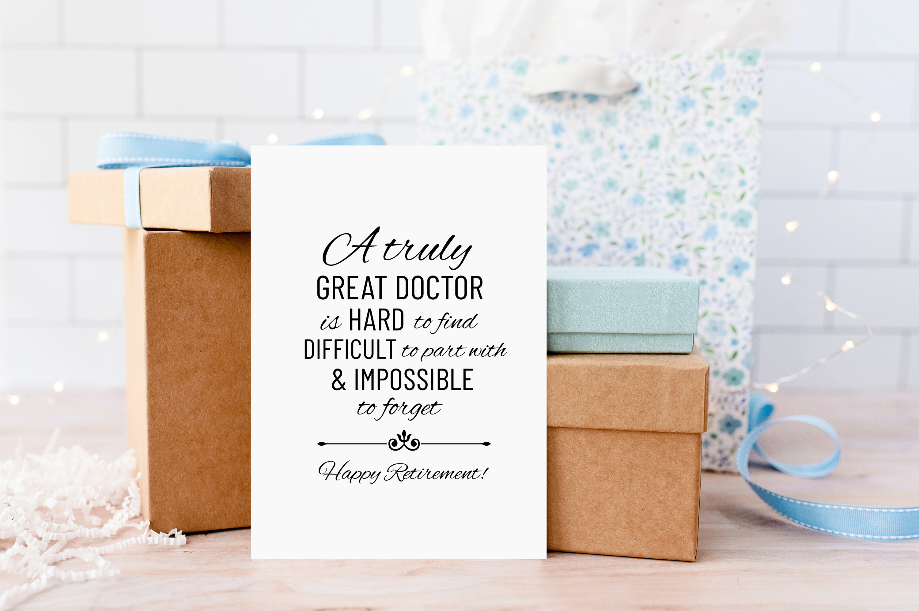 Doctor Retirement Card, Happy Retirement Card for Doctor, Retired Dr ...