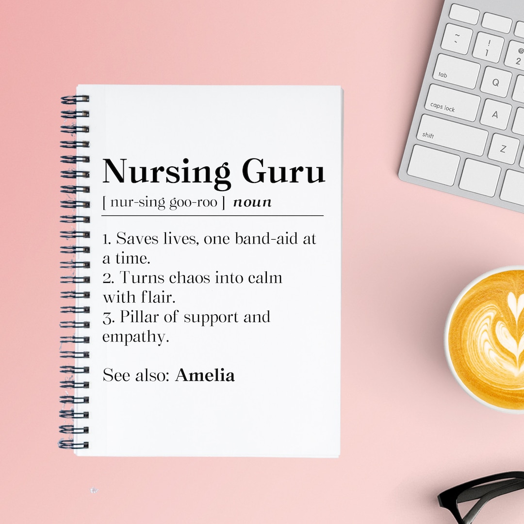 Personalized Nurse Practitioner for Her Notebook, Nurse Instructor Gift ...