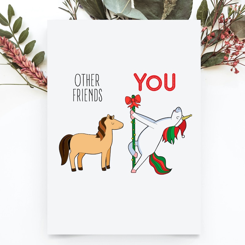 Funny Friend Card - Etsy