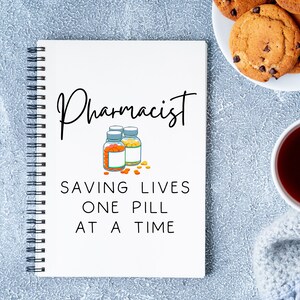 Pharmacist Graduation Notebook, Pharmacy Thank You Gift, Pharmacy ...
