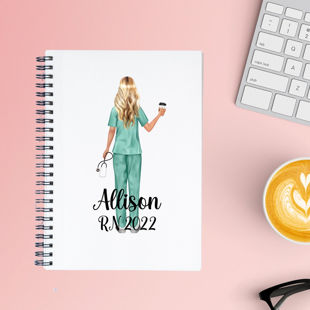 Personalized Nurse Notebook, Nurse Gift, Nurse Graduation Notebook ...